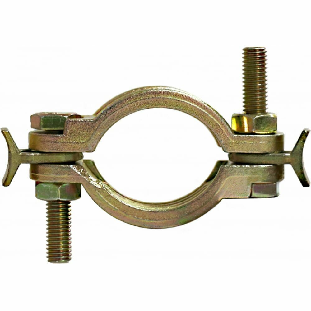 2-болтовый усиленный хомут TITAN LOCK (60-76 мм), ковкий чугун TL60-76DC, для рукавов