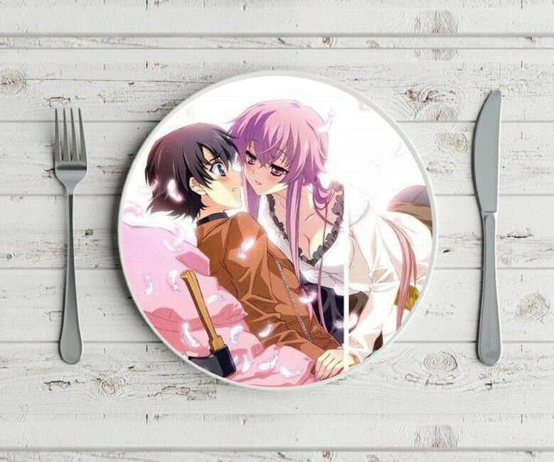 Тарелка The Future Diary, Дневник будущего №5