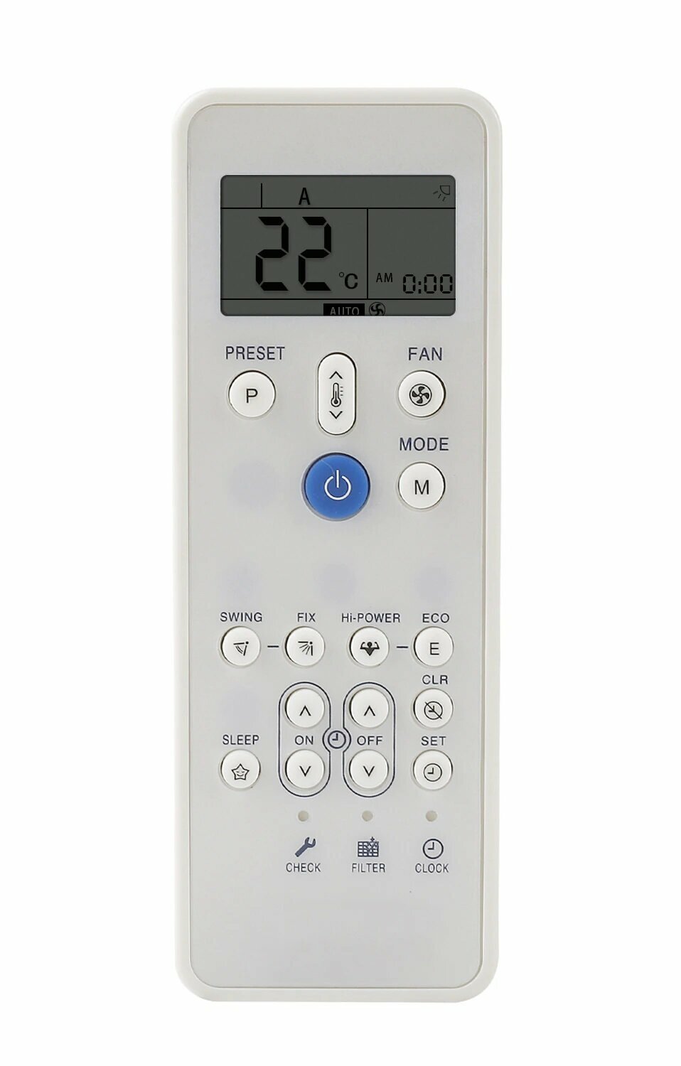 Пульт для кондиционера Carrier 42CSR013-703R , батарейки в комплекте