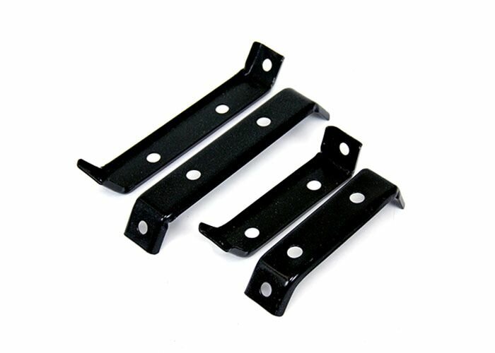 Кронштейн брызговика заднего для а/м Газель 3302 к-т (2 длин +2 корот) метал.