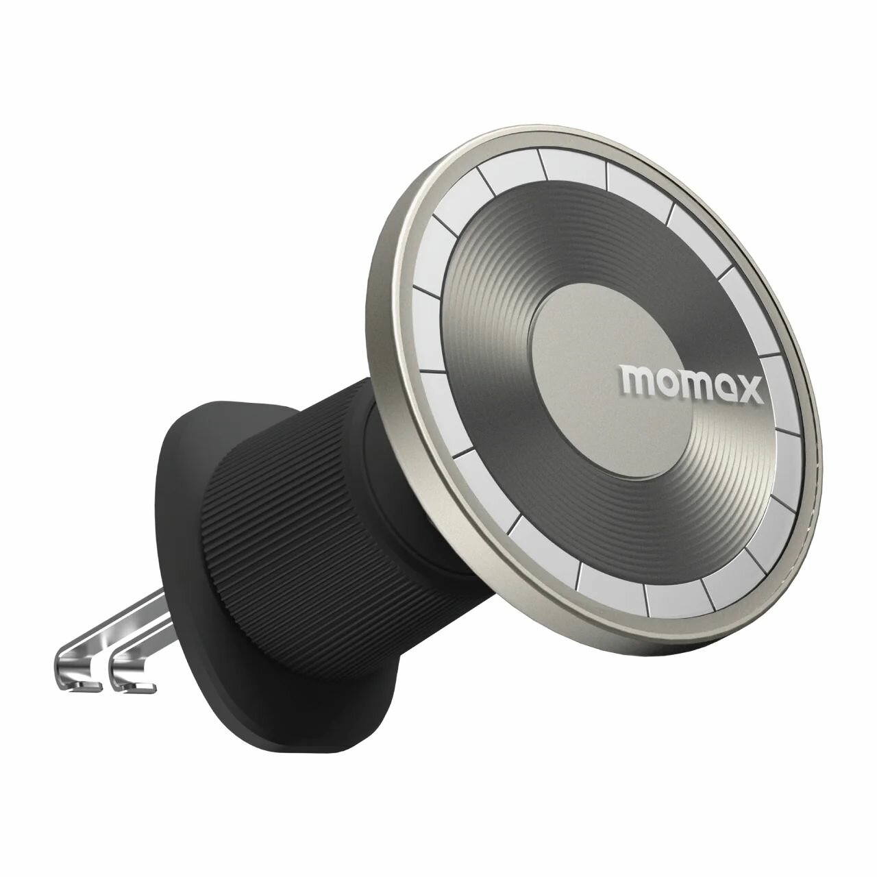 Автомобильный держатель магнитный Momax MoVe Easy Magnetic Car Mount Titanium (Magsafe)