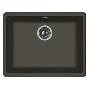 Врезная кухонная мойка 42х54см, FLORENTINA Вега 500, матовое антрацит