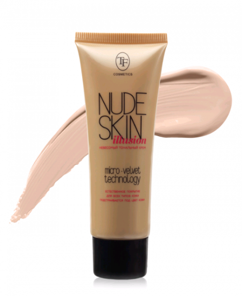 Triumph Ctw-10 - Nude Skin Illusion Невесомый тональный крем для всех типов кожи 40 мл. №106 pink beige (розово-бежевый)