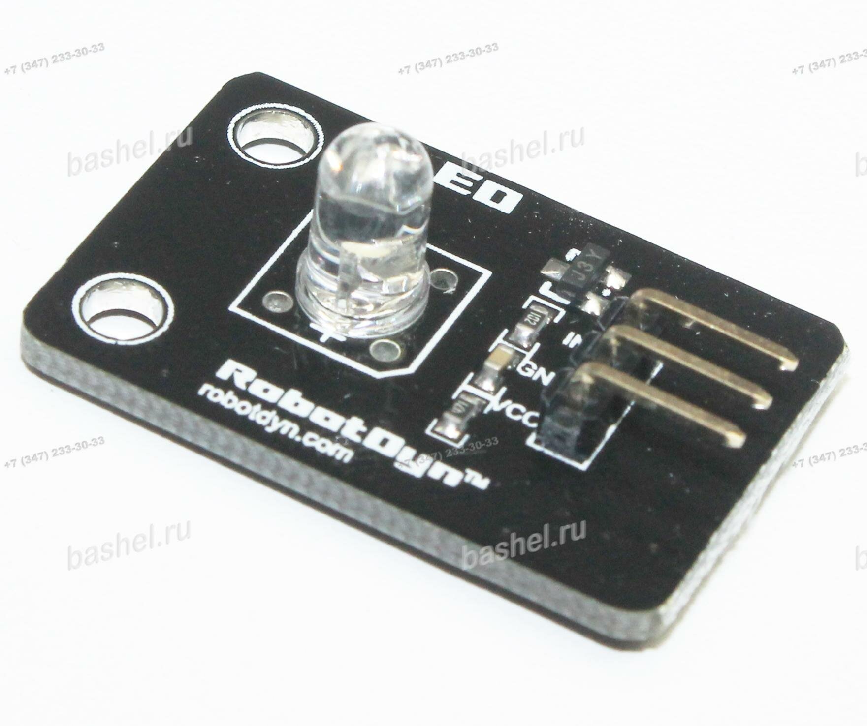 Color LED module WHITE for Arduino, Модуль, RobotDyn