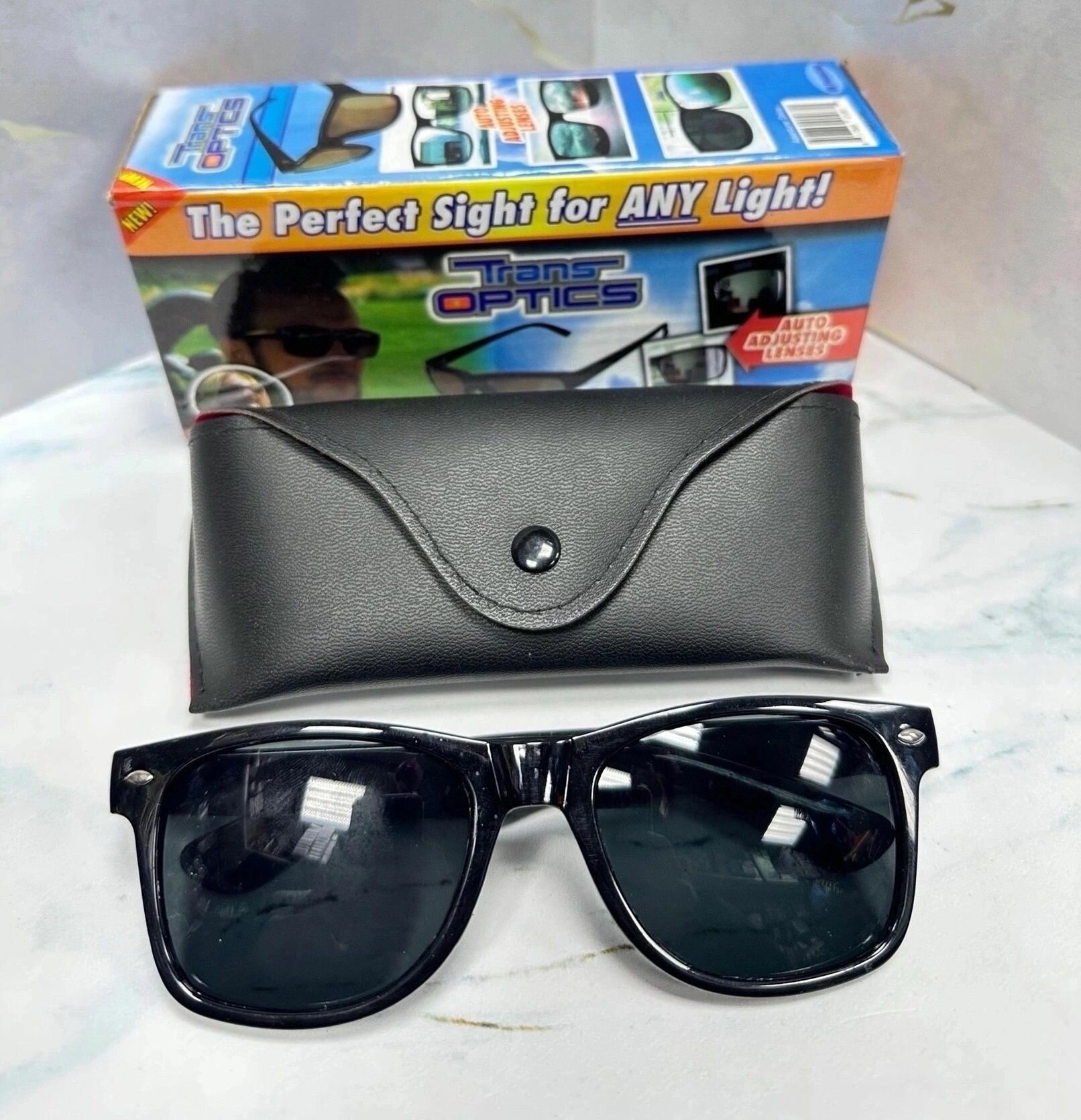 Антибликовые очки для водителя с чехлом