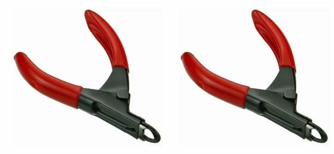 Hello Pet Когтерез-гильотина, со съемным ножом, ручка с покрытием, 2 шт