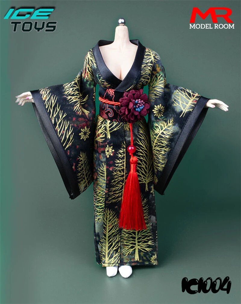 MAK IC1004 Женское кимоно для фигурок 1/6 B4