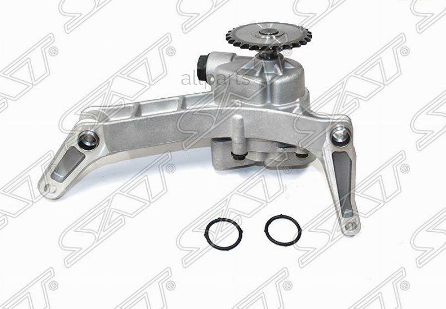 SAT ST-26100-4A000 Насос масляный HYUNDAI H1/SANTA FE/KIA SORENTO D4CB 2,5 CRDI 02-