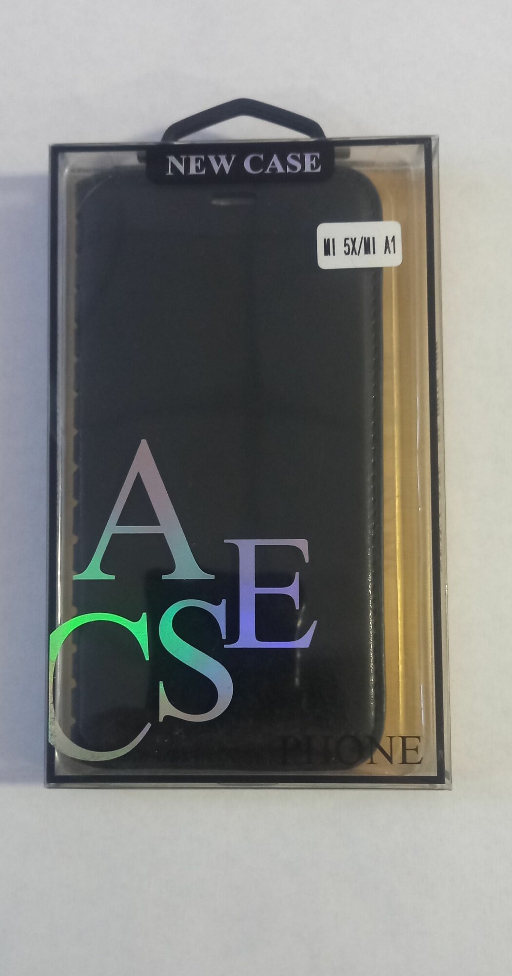 Чехол книжка New Case боковая с подставкой Xiaomi redmi Mi5C чёрныйi