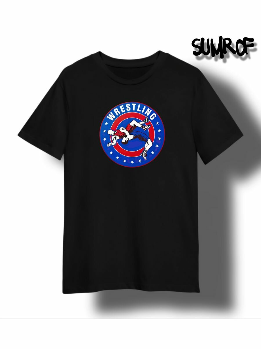Футболка Zerosell wrestling боец
