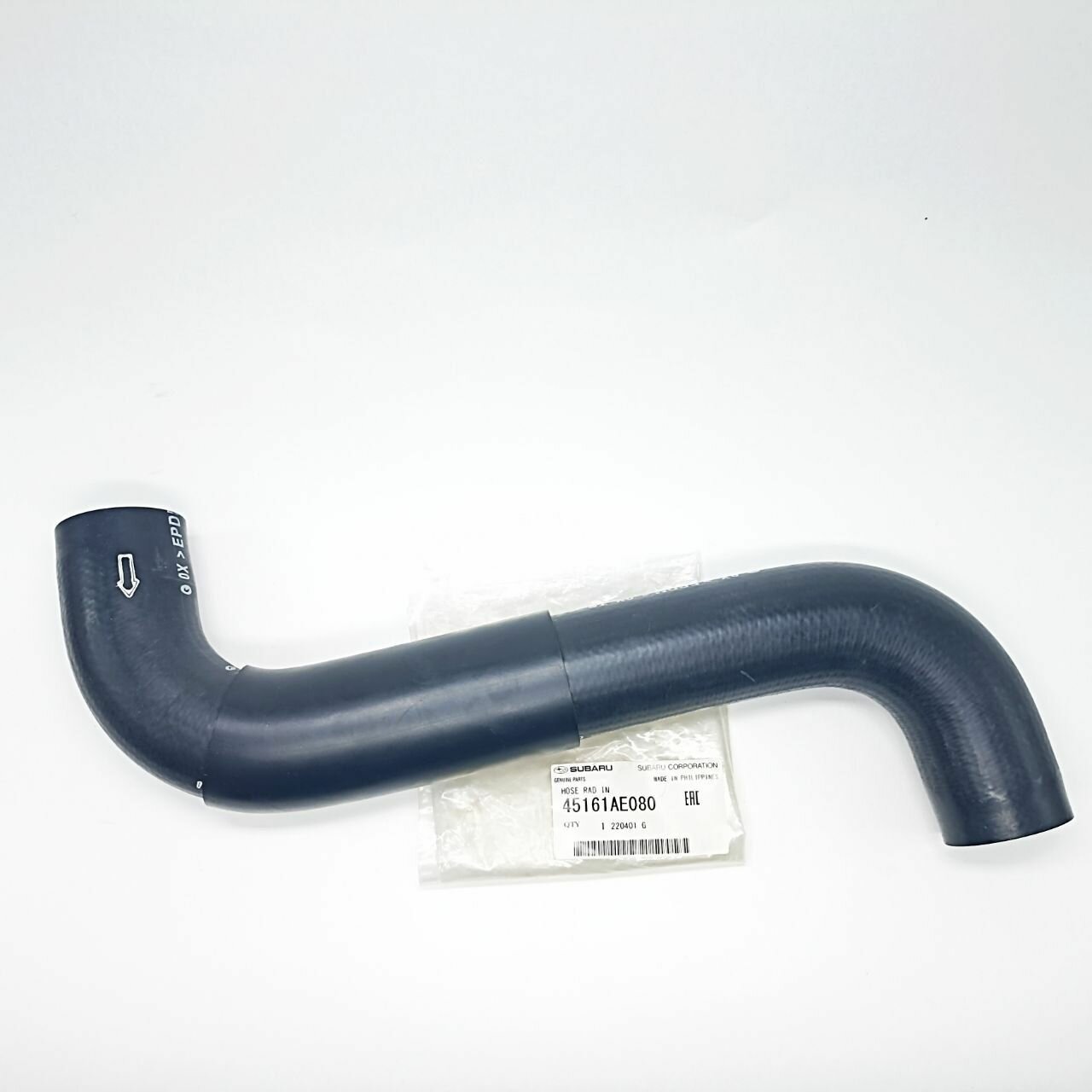 Патрубок радиатора верхний 45161AE080 SUBARU