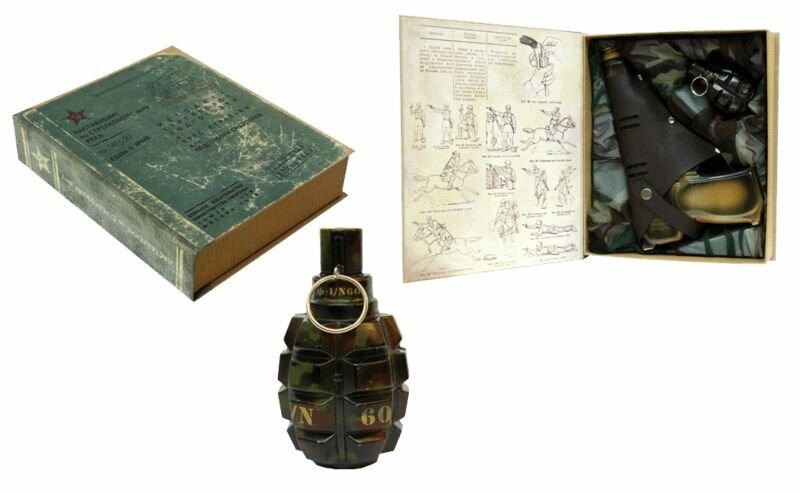 Подарочный набор для водки из фарфора "Стрелковое дело"