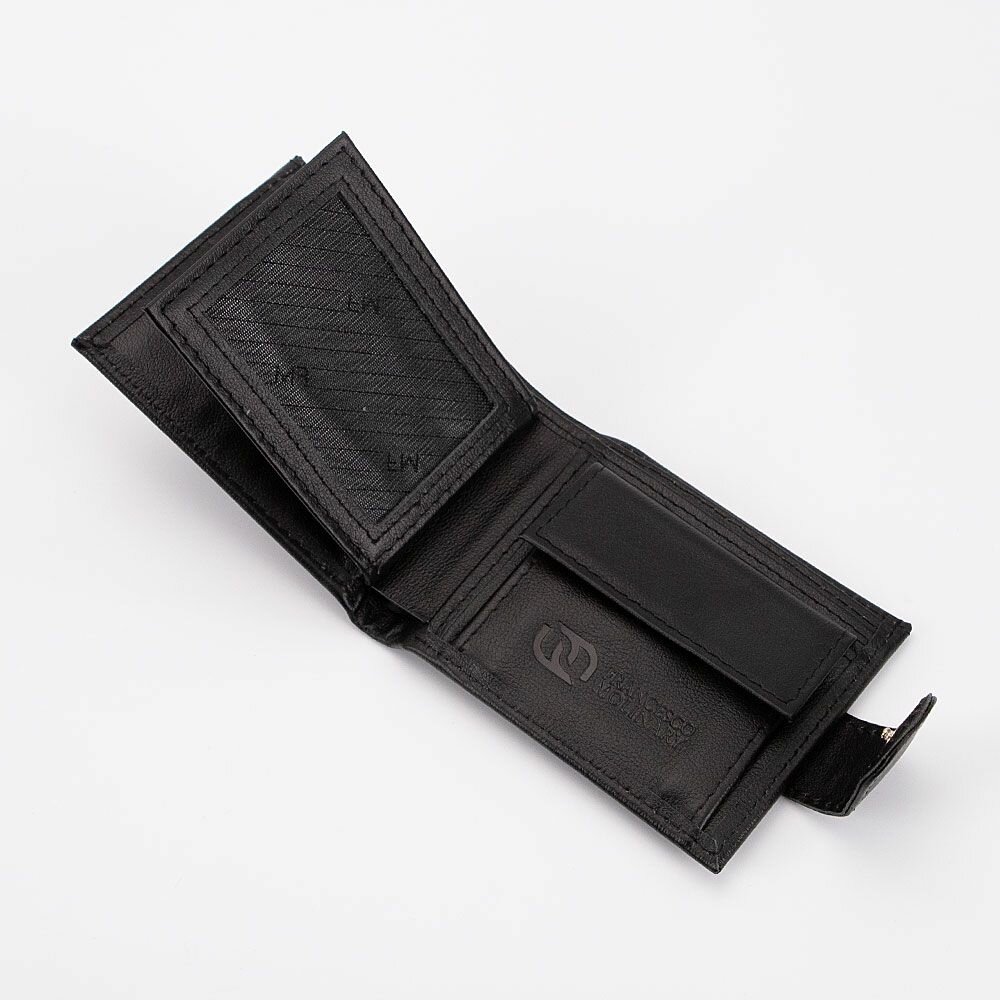 Кошелек Francesco Molinary, черный — фото 1