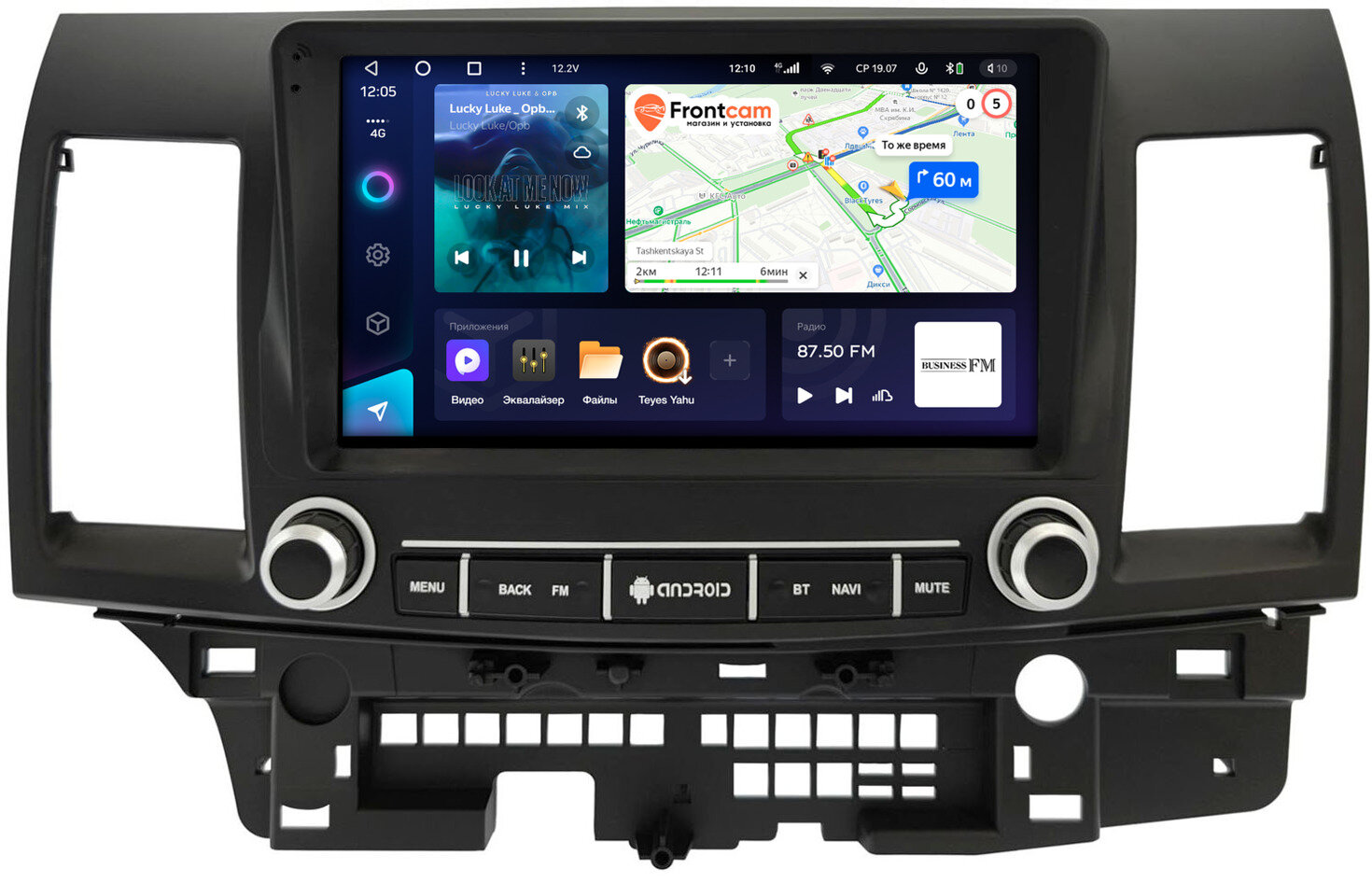 Штатная магнитола Mitsubishi Lancer 10 2007-2017 Teyes CC3L 4/64 9" RM-9-3300 Android 10 (4G-SIM, DSP, IPS)