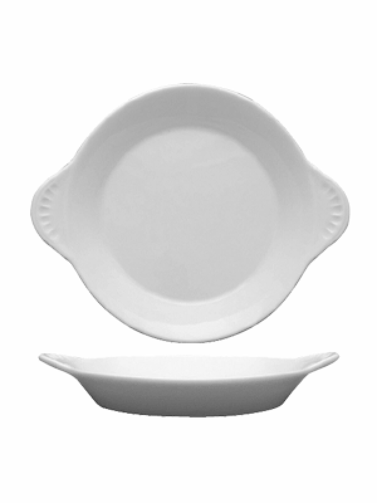 Блюдо для запекания, порционное / Lubiana / 16 см, фарфор