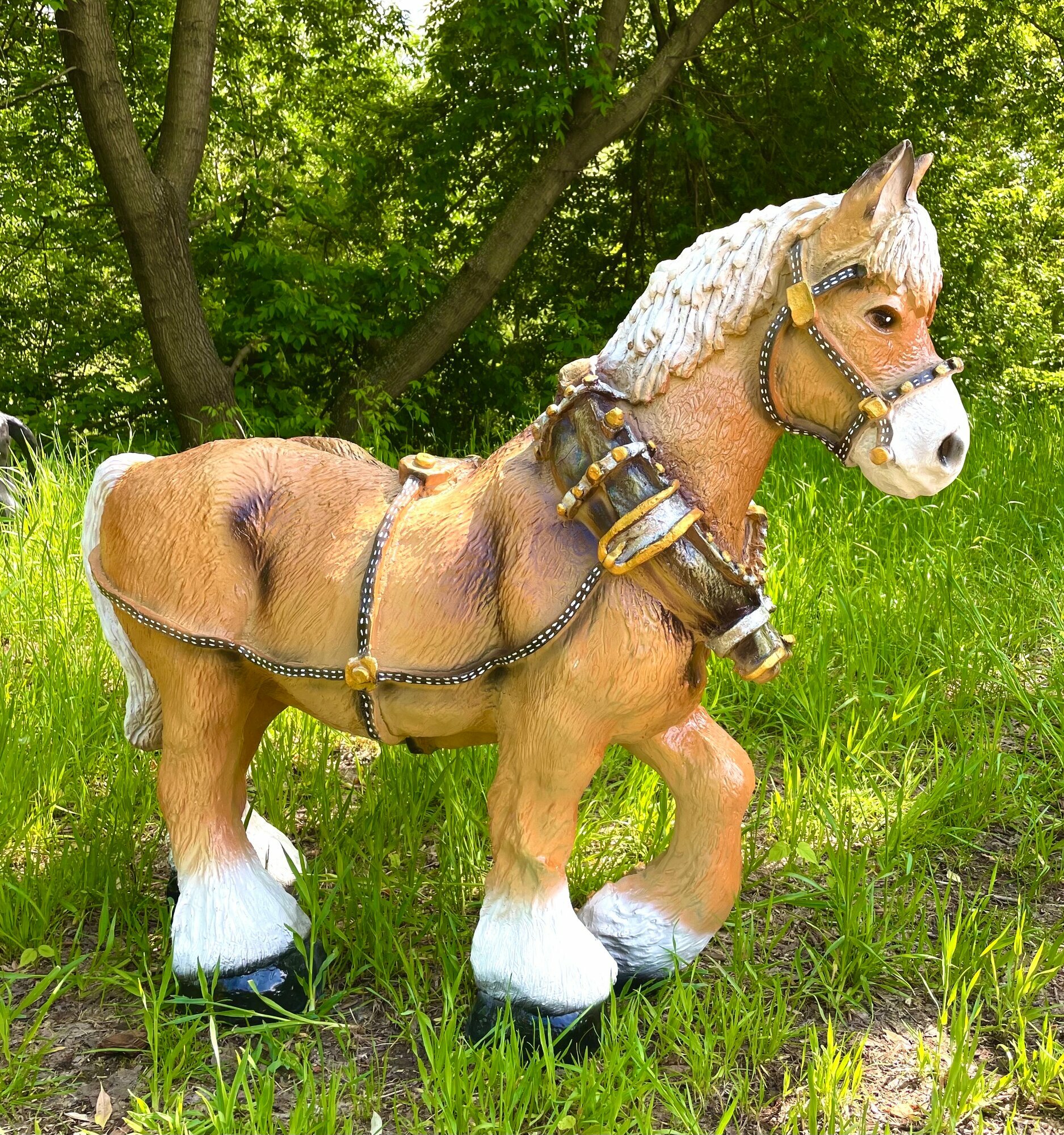 Садовая фигура Лошадь большая 86*94