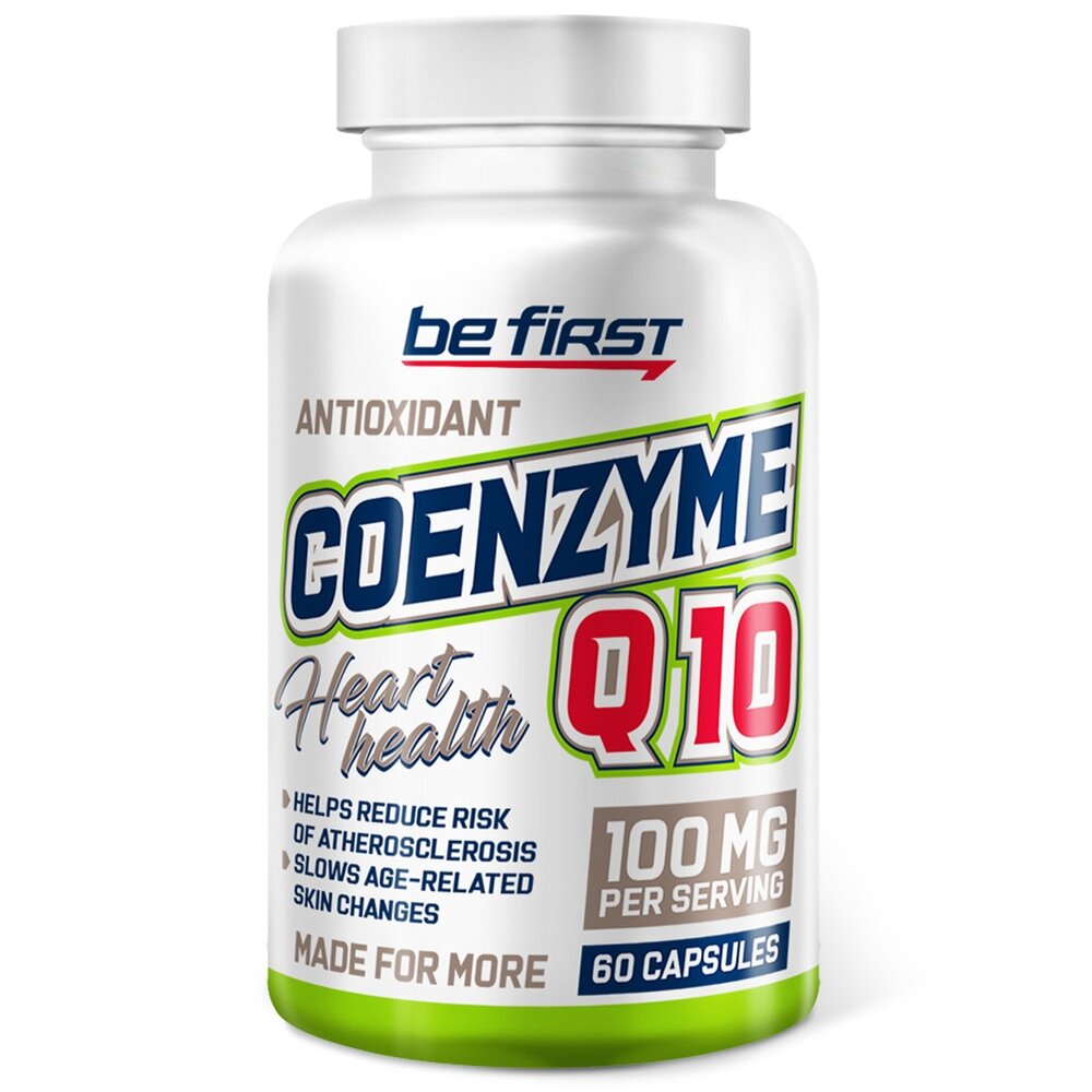 Be First Coenzyme Q10, 100 мг / 60 капсул