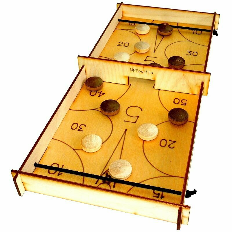 Настольная игра "Чапай! Перестрелка", на моторику рук и меткость, 39 х 17 х 4.5 см