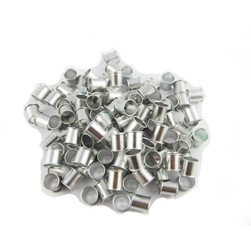 Кольца для голубей алюминиевые 8 мм 1000 шт 7 цветов Серебряный, серебристый