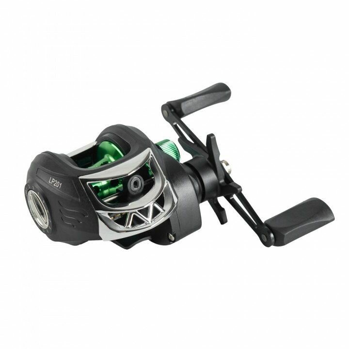 Катушка EastShark LP 201 L, подшипников: 18+1, передний фрикцион, передаточное отношение 7.2:1 (мультипликаторная, левая)