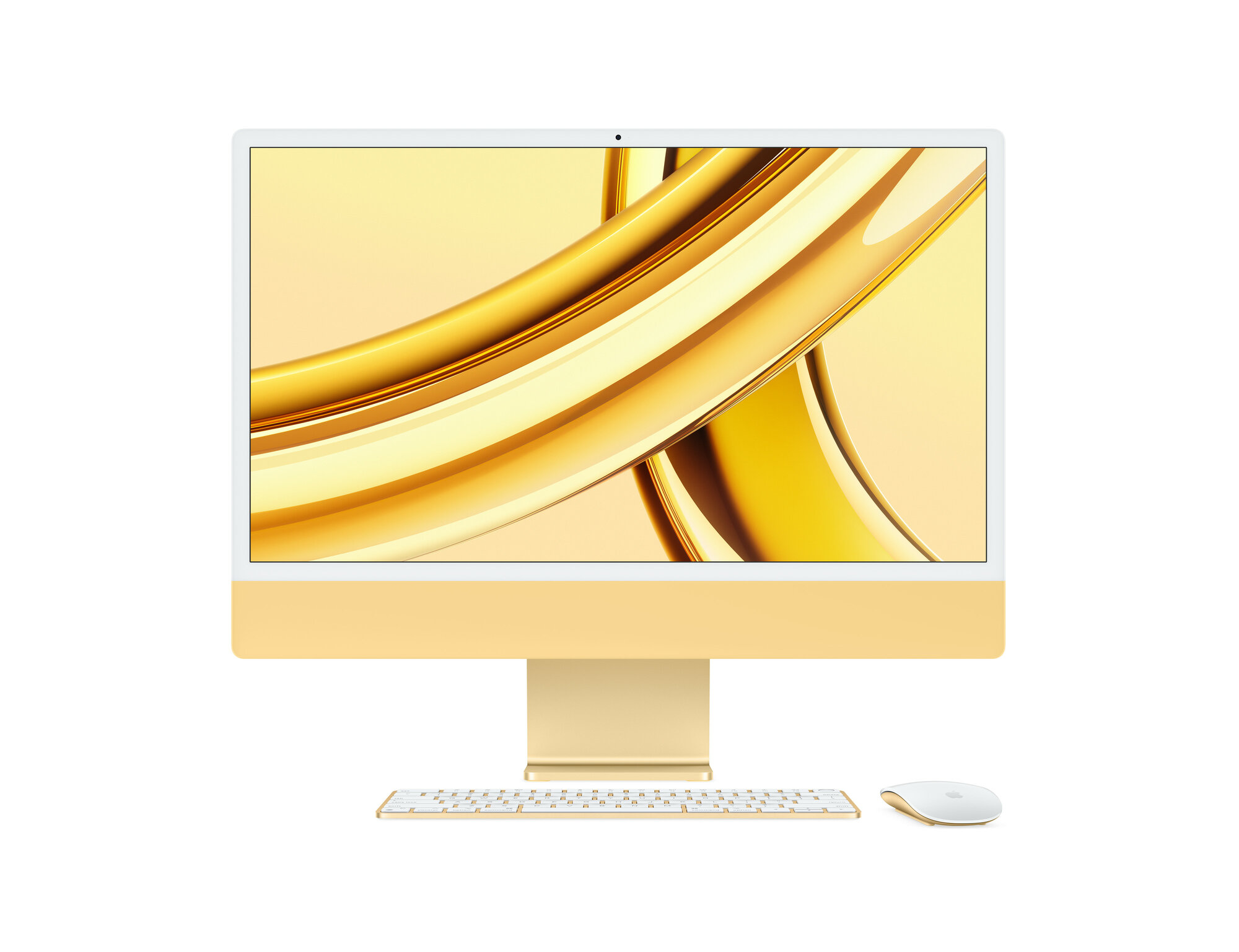 Моноблок Apple iMac 24" Retina 4.5K 2023 (M3, 8c CPU, 10c GPU, 16Gb, 2Tb SSD) Желтый (Yellow)