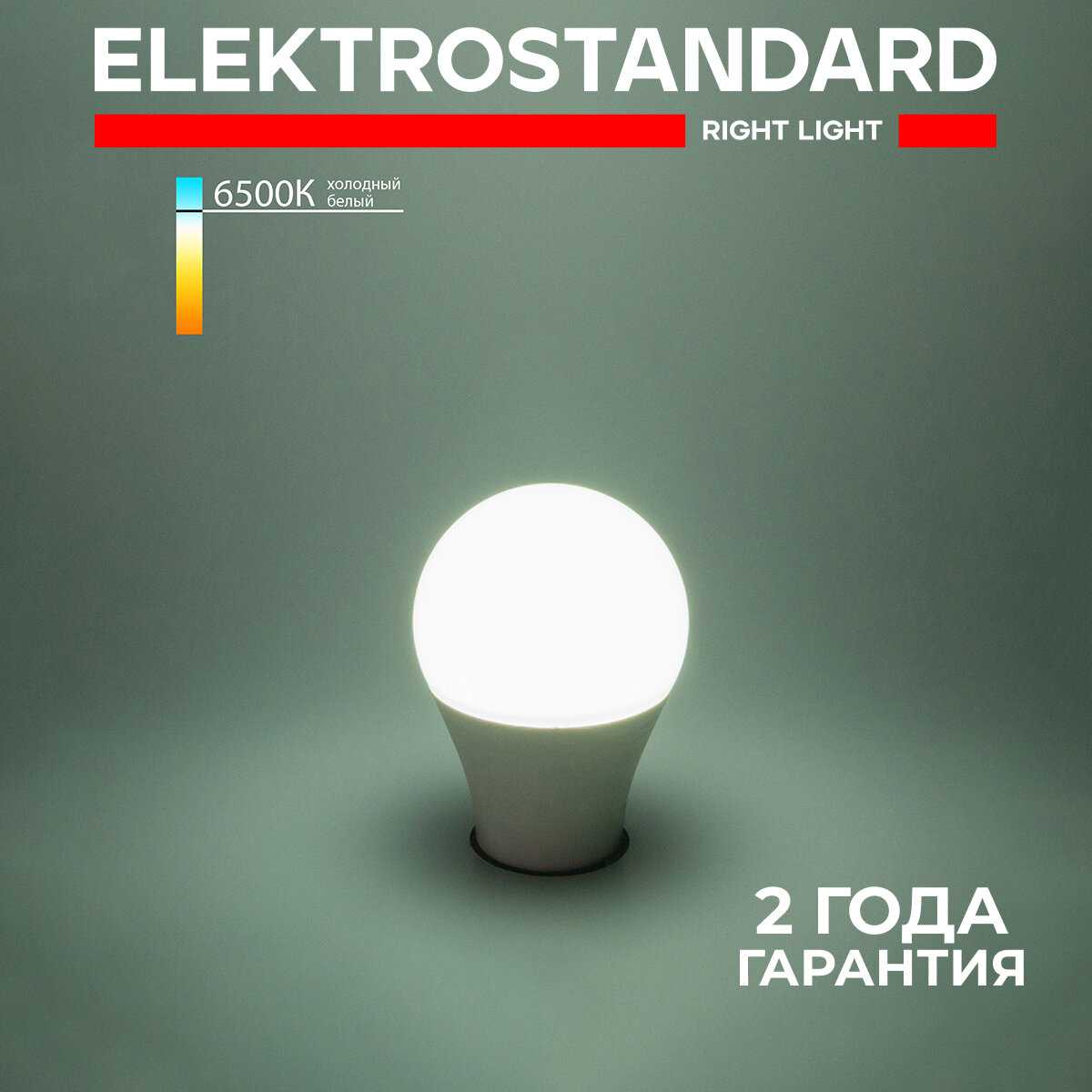 Лампа светодиодная E27 Elektrostandard Classic LED BLE2770, 12 Вт, 6500K, A60