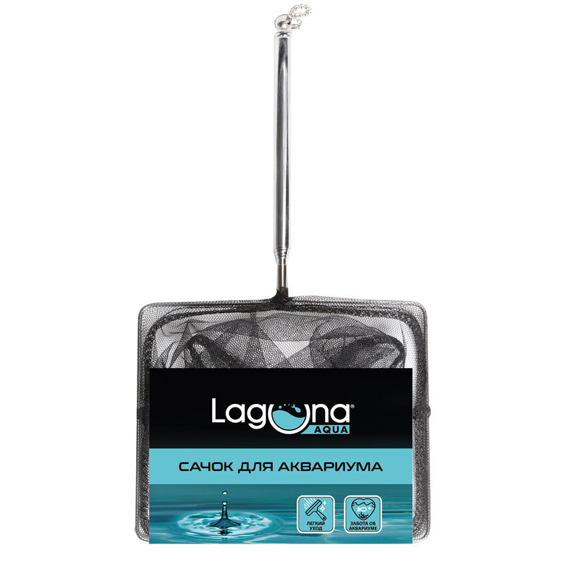 Сачок Laguna телескопический металлический, 100x75x140-510мм