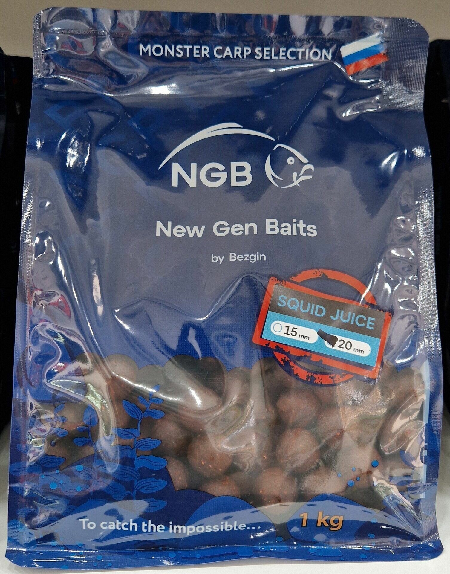 NGB Бойлы прикормочные Squid juice 20 мм