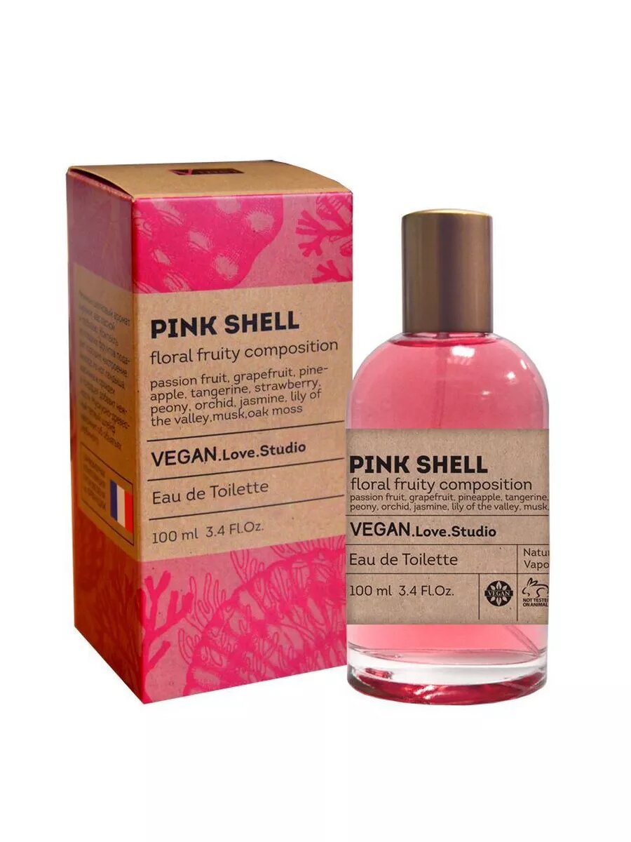 Vegan Love Studio Pink Shell (Bombshell), вода туалетная, 100 мл
