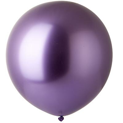 Шар латексный ненадутый И 18"/97 Хром Shiny Purple 46 см (25 в уп)