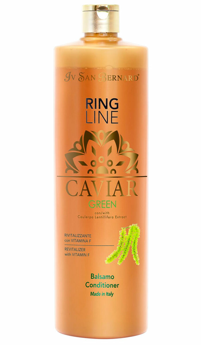 Бальзам кондиционер Iv San Bernard Green Caviar Зеленая икра ревитализирующий для собак и кошек 1 л 1 шт