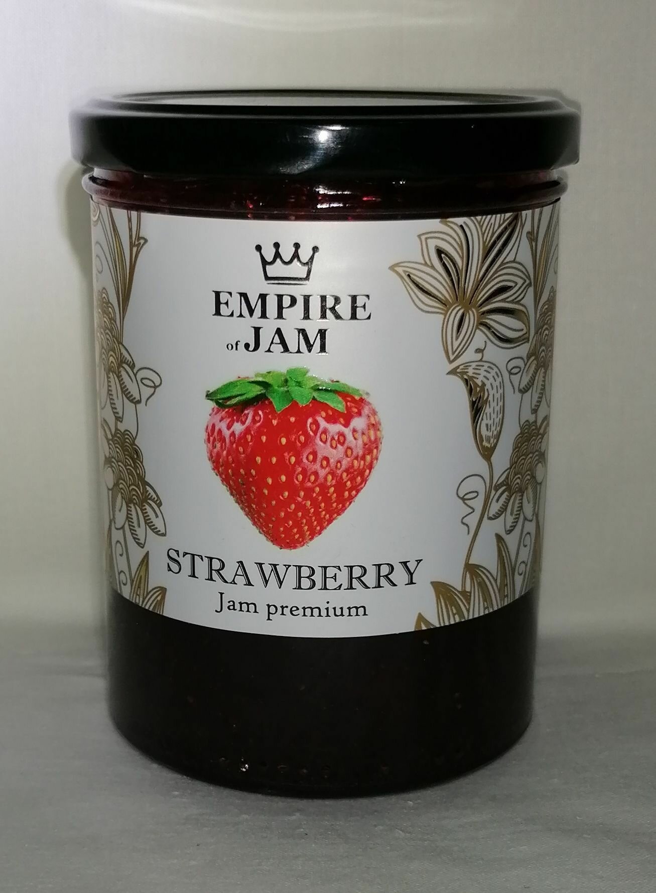 3шт, Варенье Клубничное Империя джемов, стеклянная банка 450 грамм