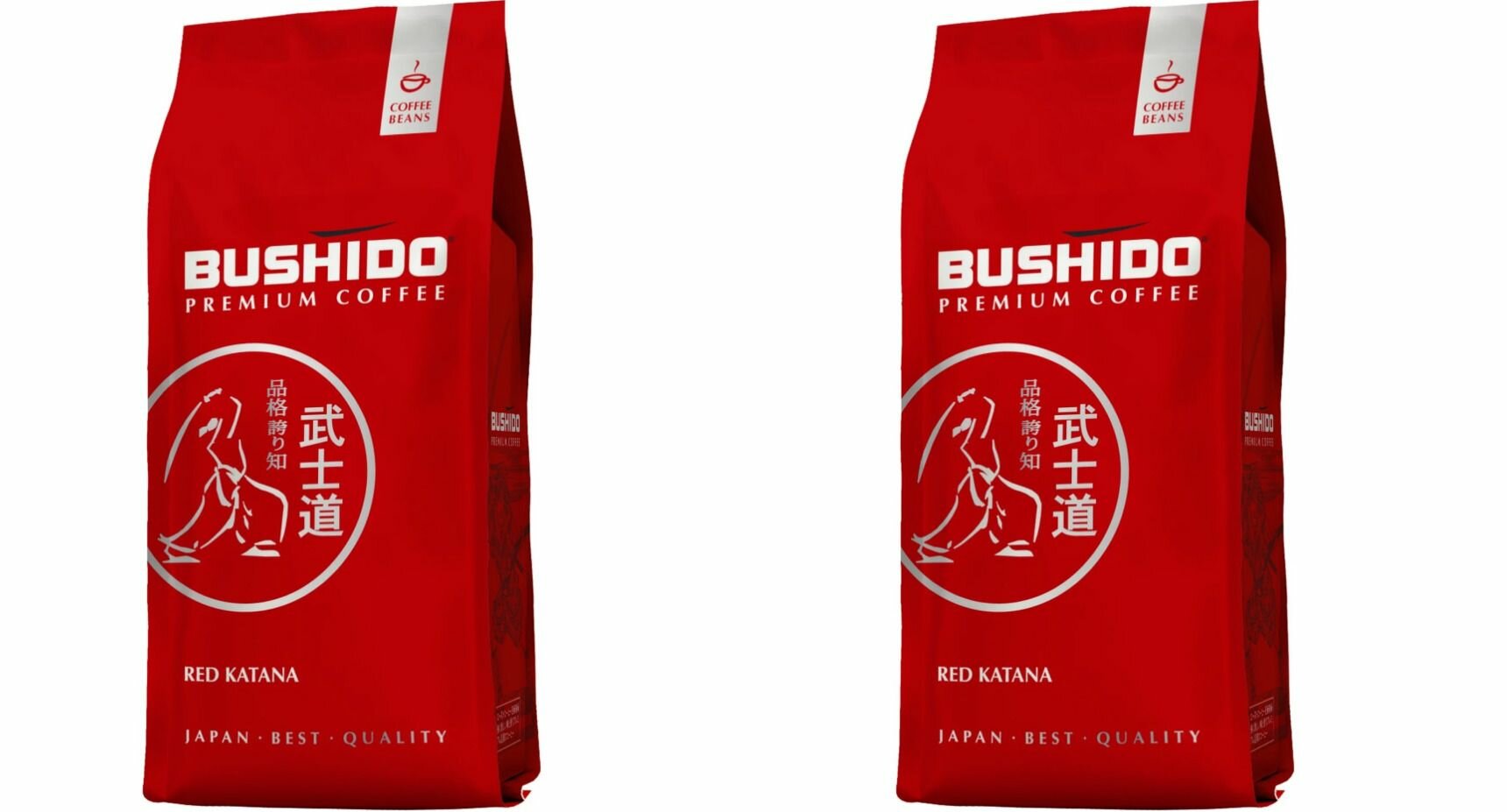 BUSHIDO Кофе в зернах Red Katana, 227 г, 2 уп