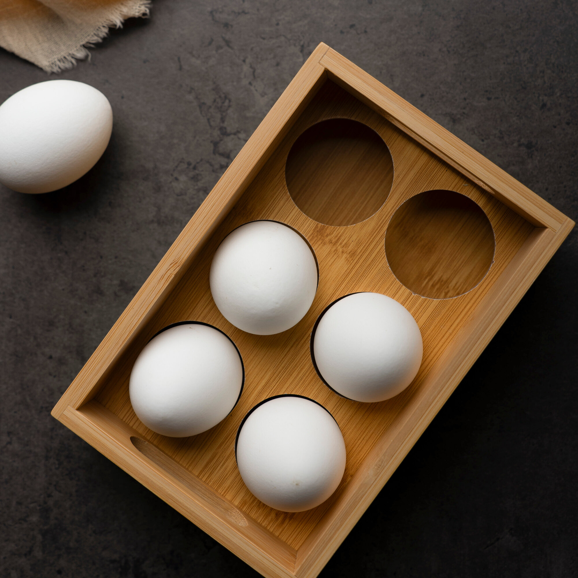 Контейнер для хранения яиц TAVOLONE деревянный