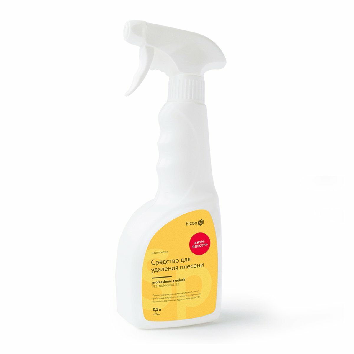 Средство для удаления плесени Elcon, триггер, 0,5 л