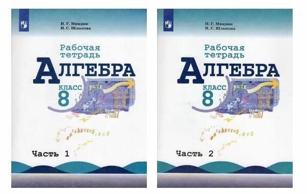 Алгебра. 8 класс. Рабочая тетрадь. В 2х частях!