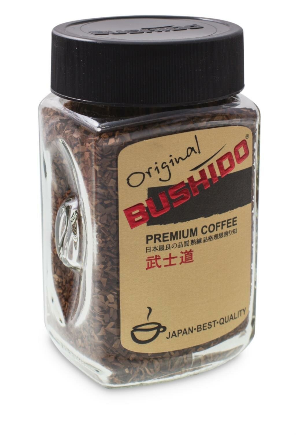 Кофе растворимый BUSHIDO "Original", сублимированный, 100 г, 100% арабика, стеклянная банка , от Eco Nuts#1
