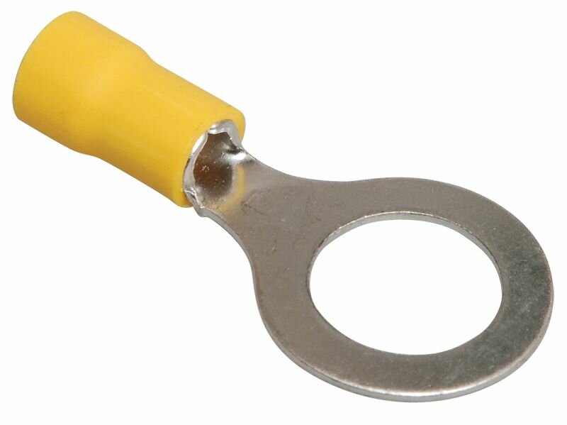 Наконечник кольцевой изолированный НКИ 5.5-6 кольцо 4-6мм, IEK 10шт