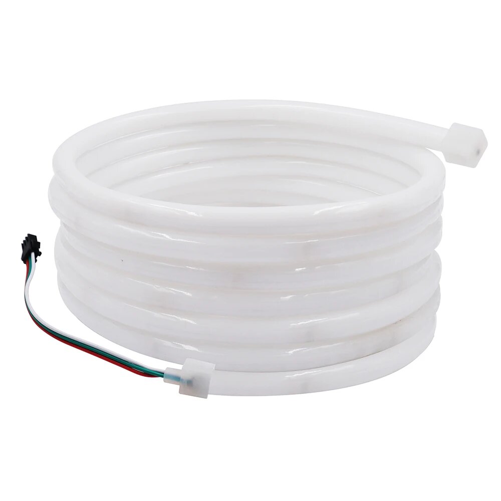 XUNATA Phantom Round Tube неоновая лента 10 мм RGB 24В Only Neon Strip, NO Power Plug, 5м