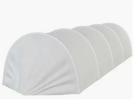 Парник эконом 5 секции (ПНД дуга d-16мм косой рез, прошитый укр. мат. 35)