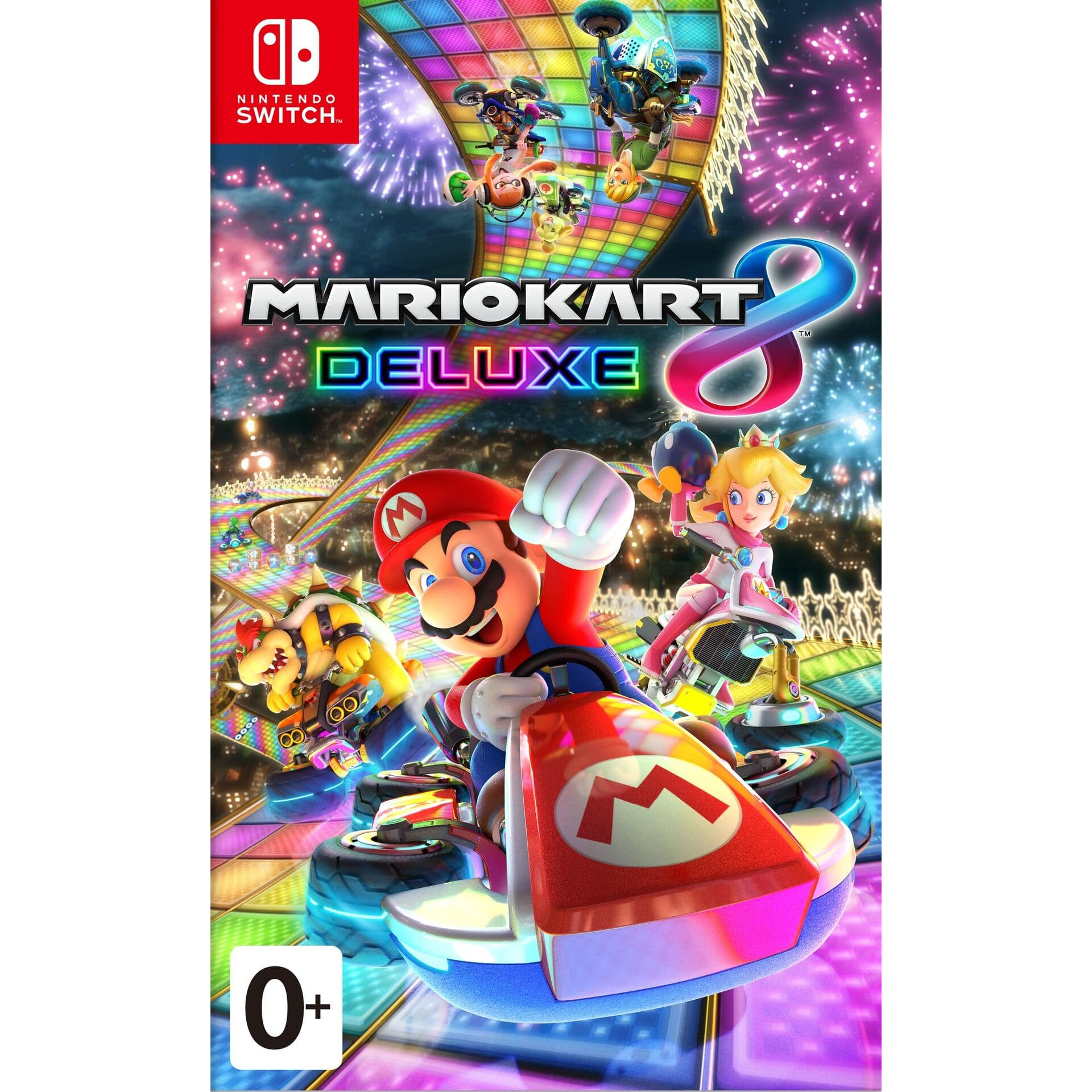 Игра Mario Kart 8 Deluxe для Nintendo Switch (русская версия)
