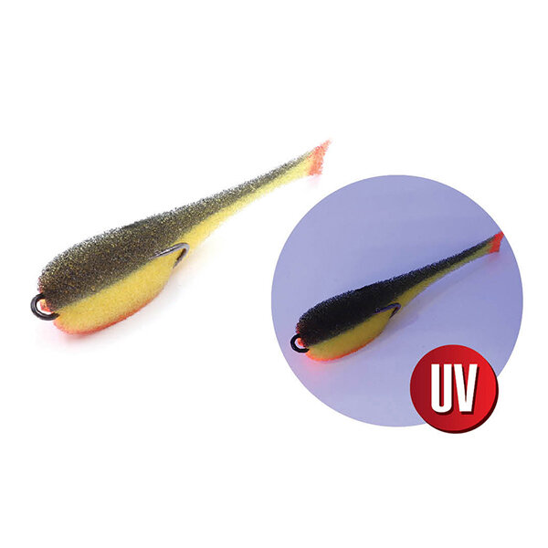 Поролоновая рыбка Yaman на двойнике (Цвет 19 UV) 110 мм, 5 шт. Y-P110-19