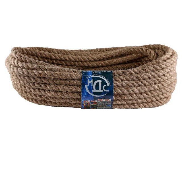 Канат крученый 14мм 20м джут