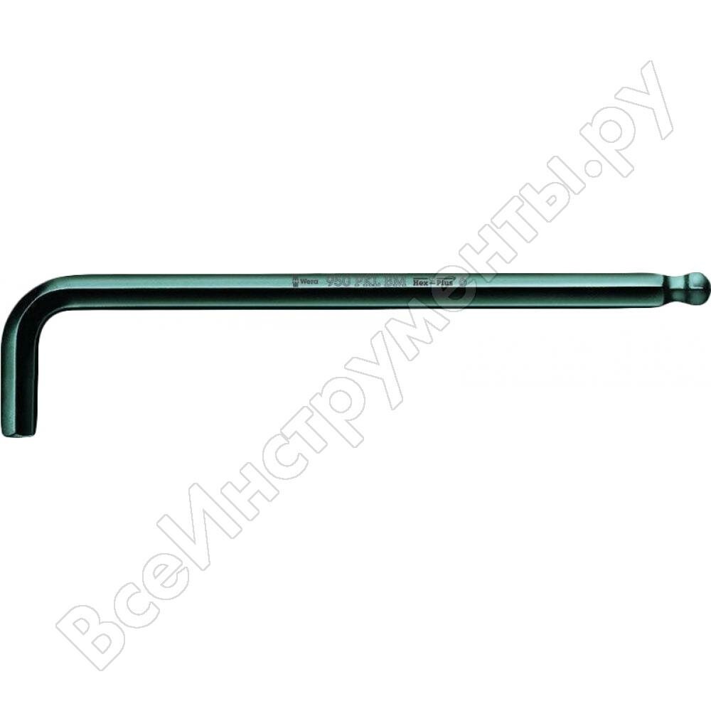 Г-образный ключ Wera 950 PKL BM SW 5 мм WE-027106