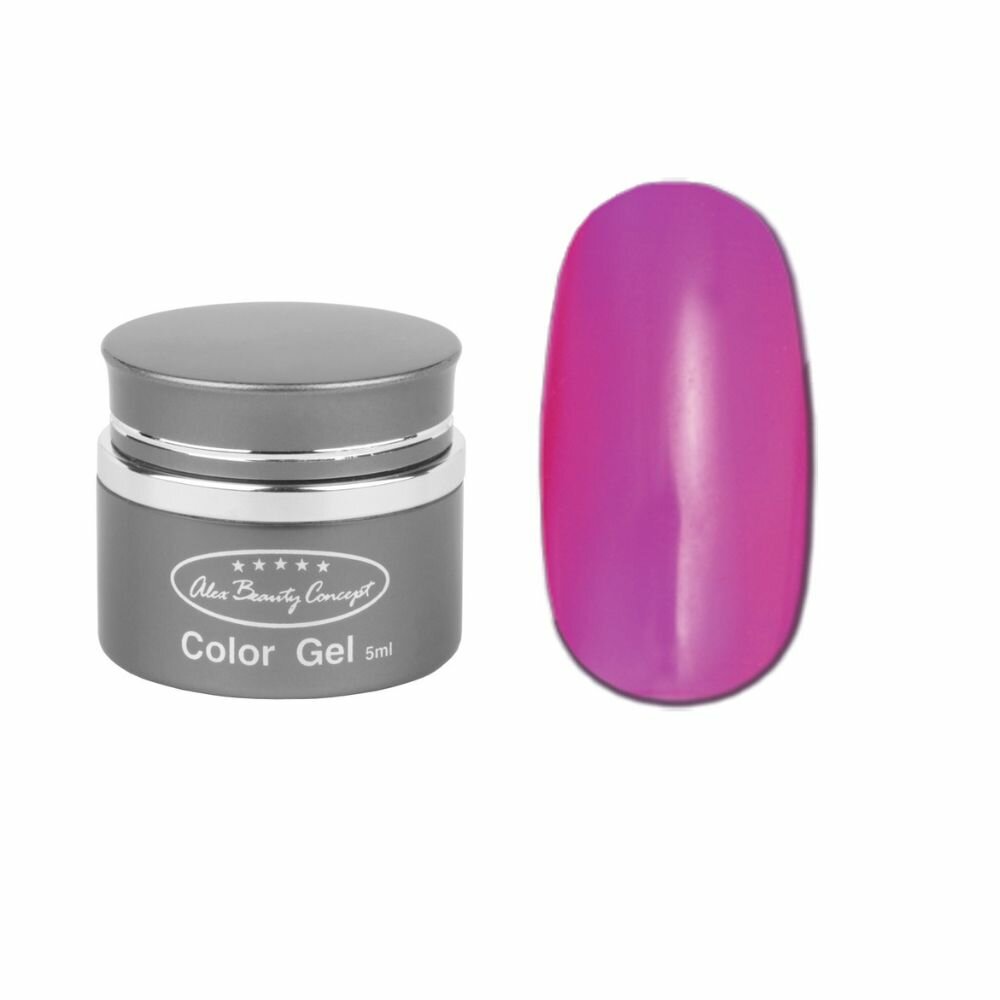 Alex Beauty Concept Цветной эластичный гель для ногтей Neo Teck Color Gel, цвет розовый 69751, 5 мл
