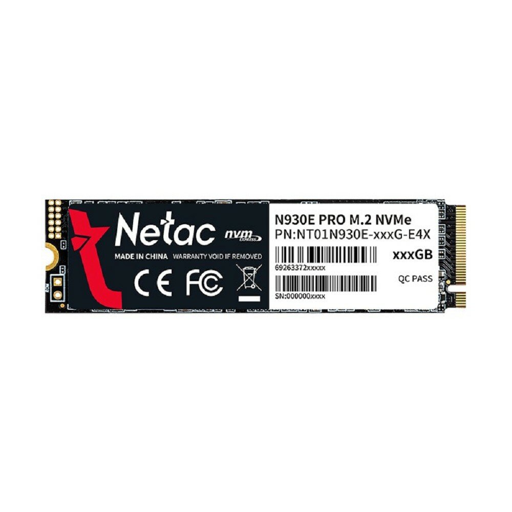 SSD диск Netac NT01N930E-512G-E4X, 512 ГБ PCI-Express