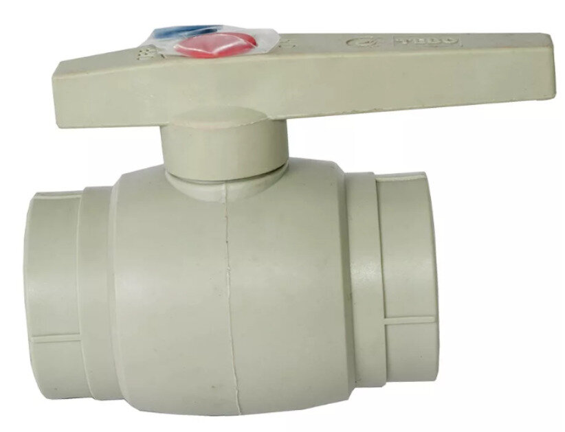 Кран шаровой Tebo 016060102 25 мм серый