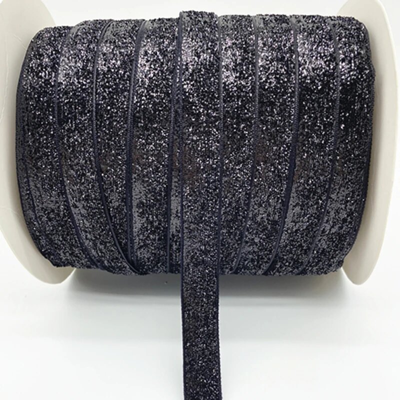 5 ярдов 6-25 мм блестящая лента для украшения свадебной вечеринки, подарочная упаковка ручной работы, бант для волос, сделай сам, Рождество # RoLi