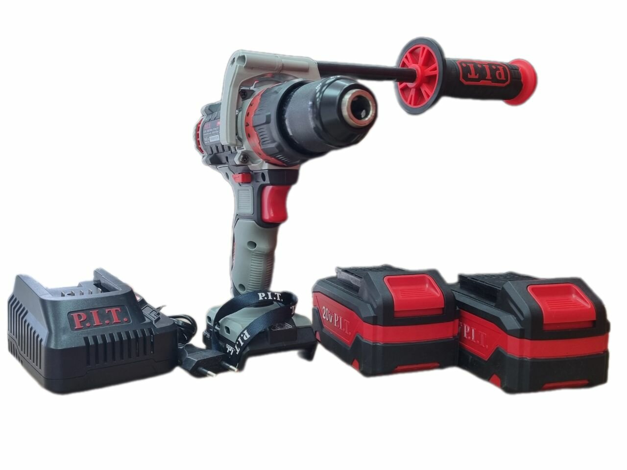 Шуруповерт P.I.T. 110Нм, 2АКБ, ЗУ для рыбалки