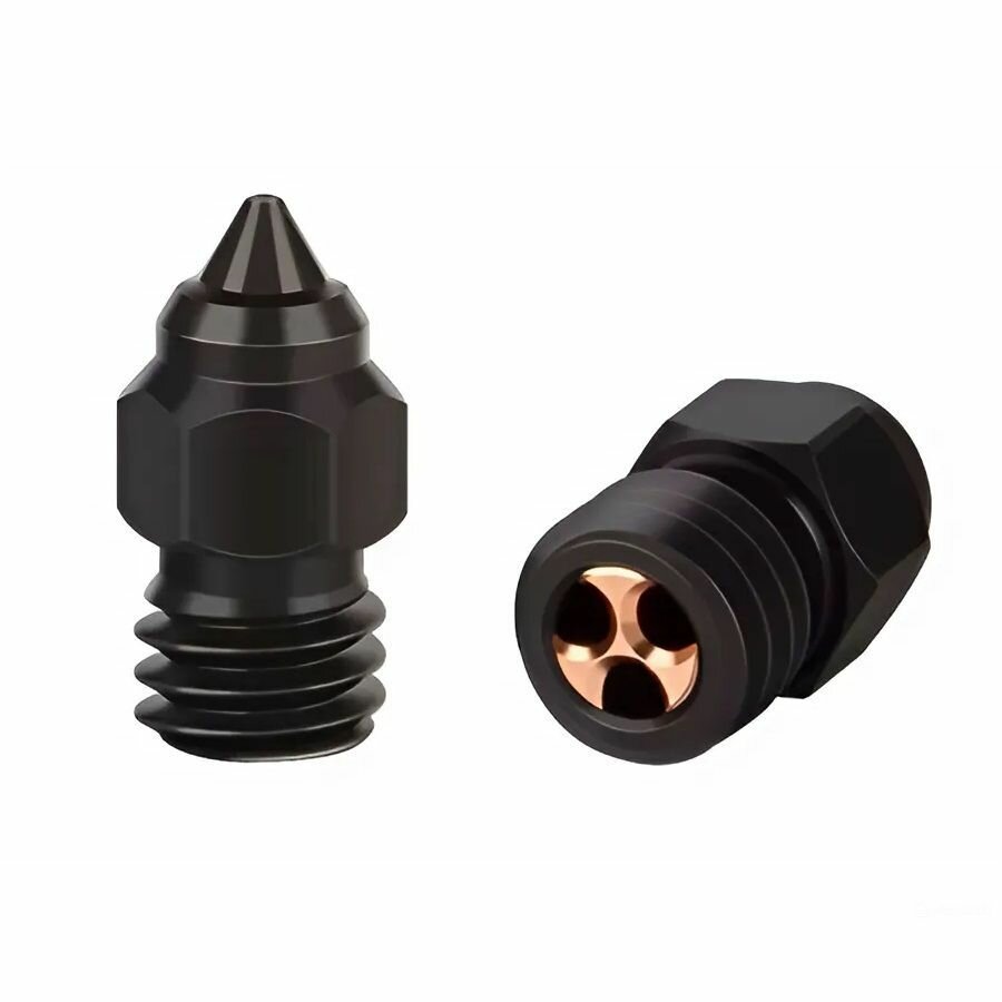 Сопло MK, 0.6мм, многоканальное (CHT), закаленная сталь для 3D принтера Ender 3 S1/ CR-10 Smart Pro